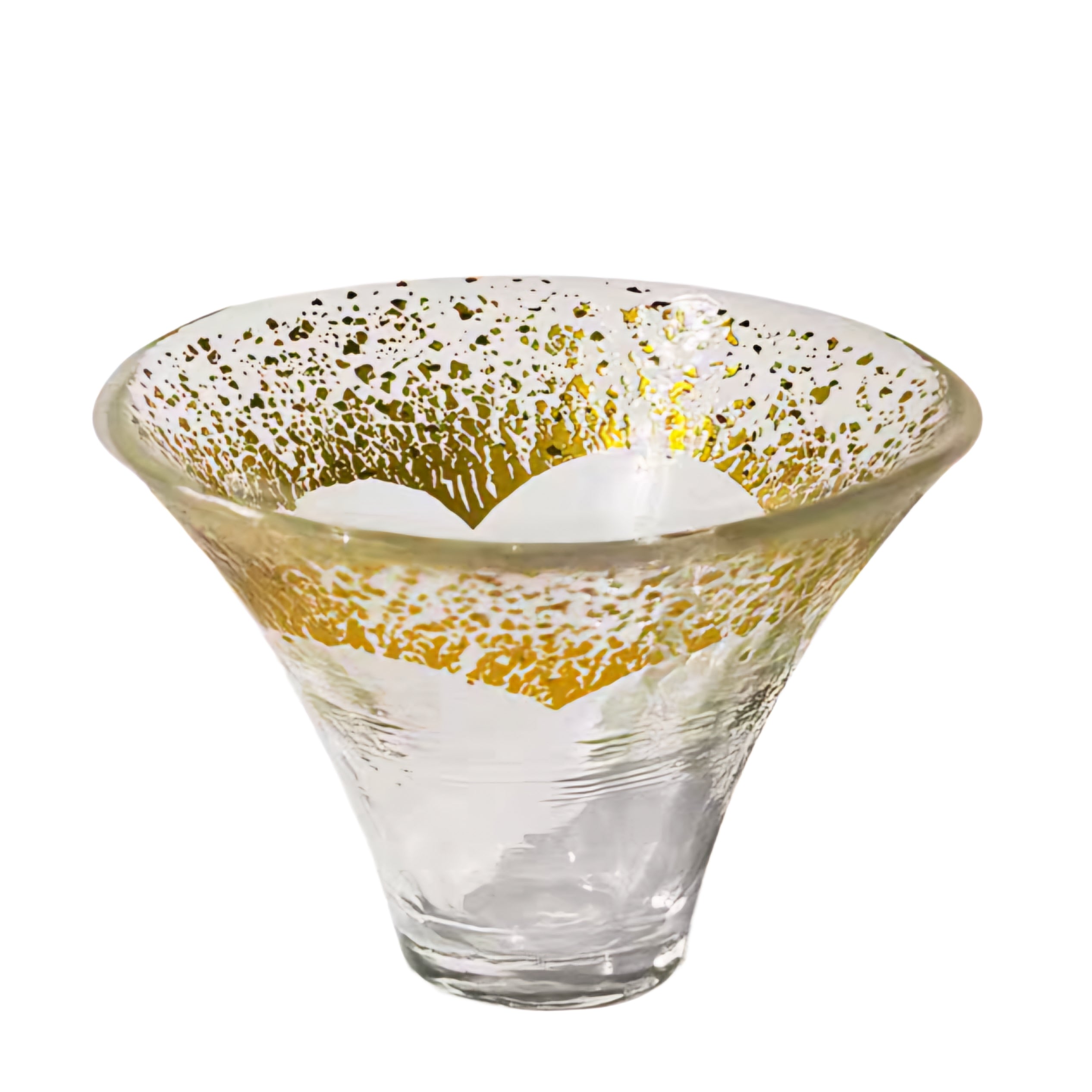 Mount Fuji Gold Leaf Glass Sake Cup 65ml – Sake Oni
