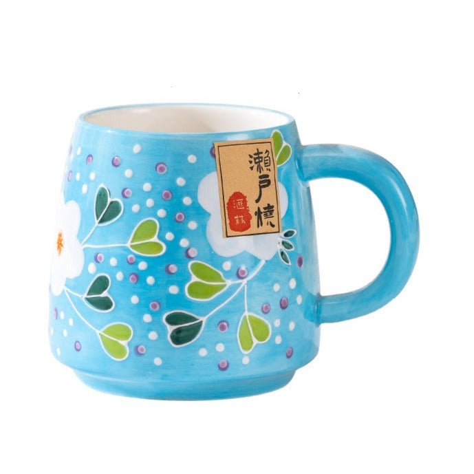 Blue Traditional Japanese Underglaze Coffee Mug | Drinkware Online Shop ...
