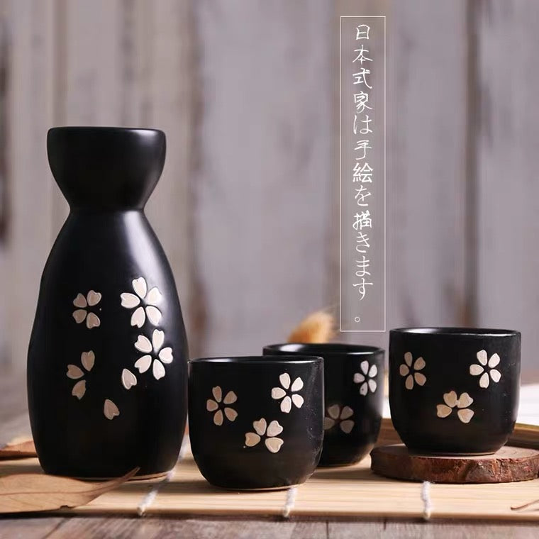 Sake Bottle and Cup Set Online Shop | Sake Oni